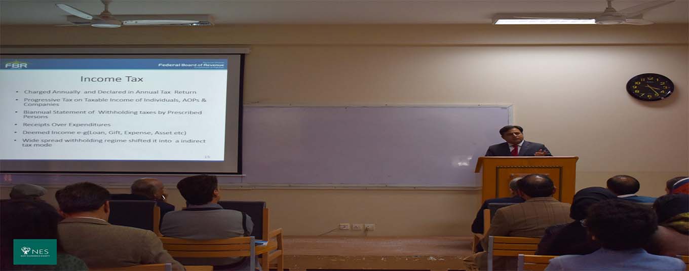 NUST Economics Society (NES), organized an interactive session with the ...