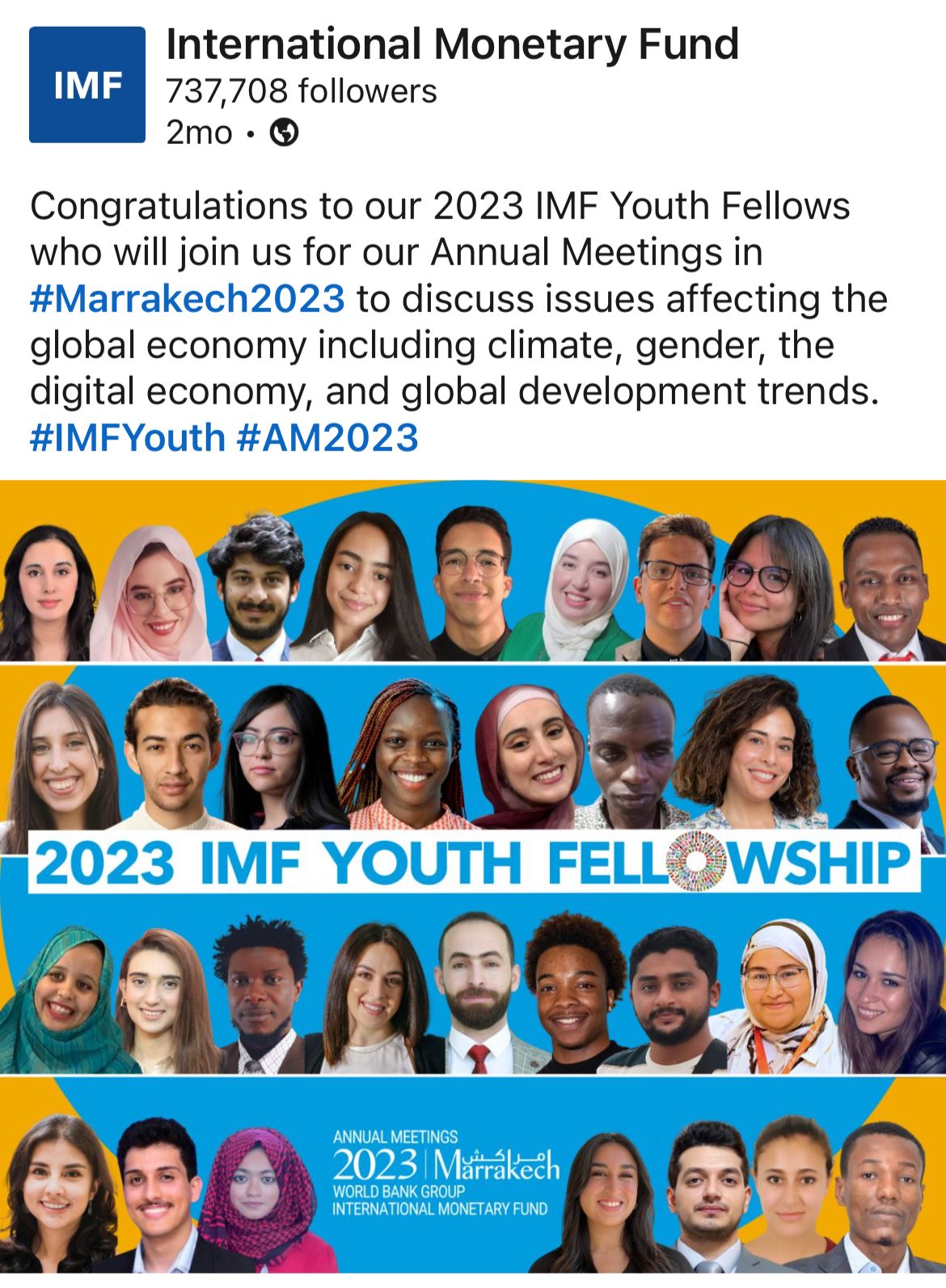 Participation of S3H Student in Annual Meetings of IMF and World Bank - NUST School of Social ...