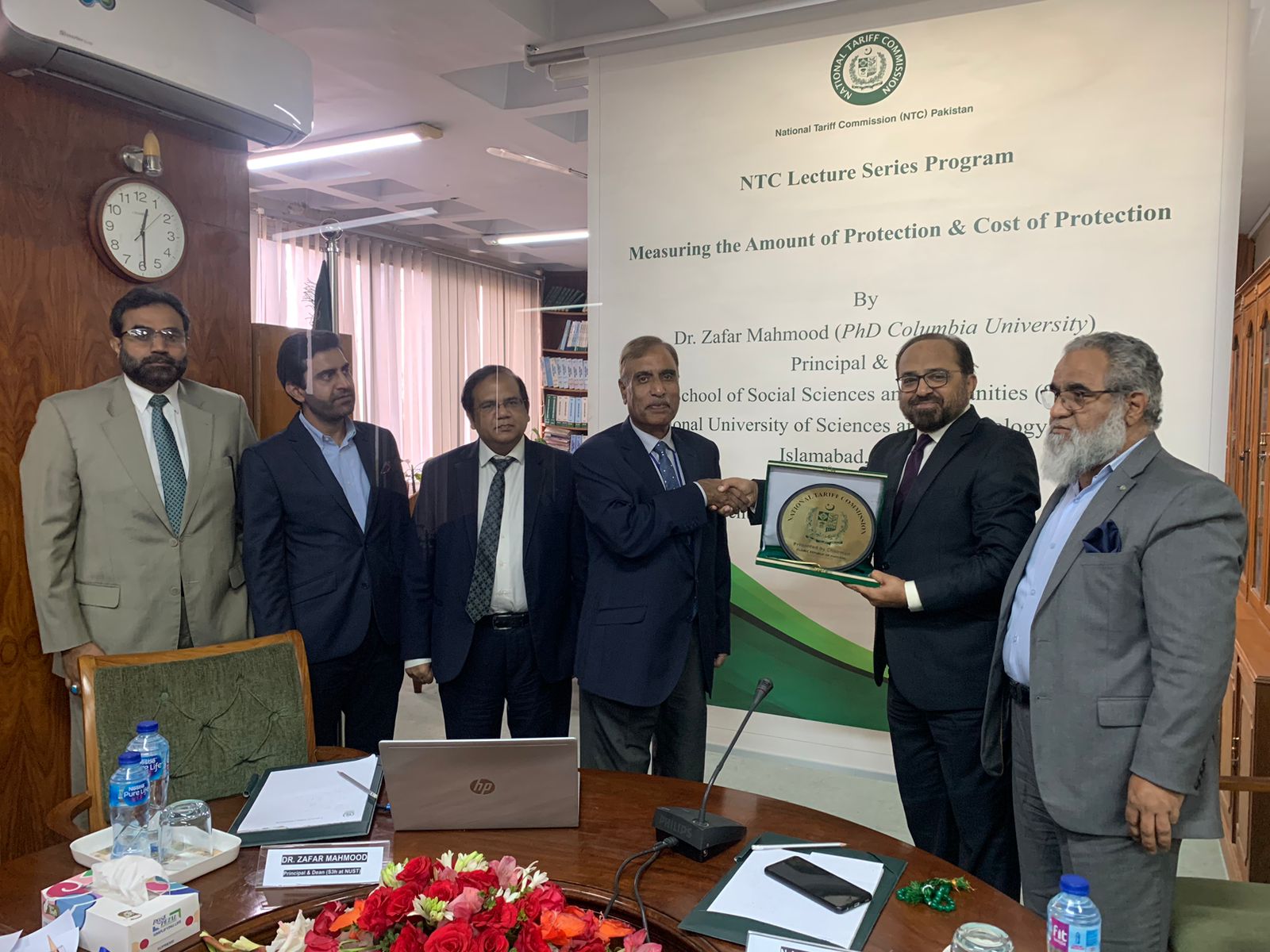 Dr. Zafar Mahmood delivered a lecture in National Tariff Commission ...